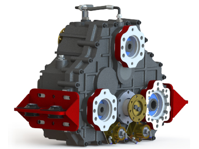 Hydrostatic Gearbox-UARA.1100